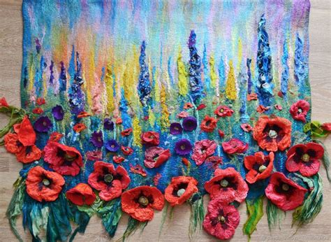 Объёмное панно из шерсти в интернет магазине на Ярмарке Мастеров Панно Железногорск