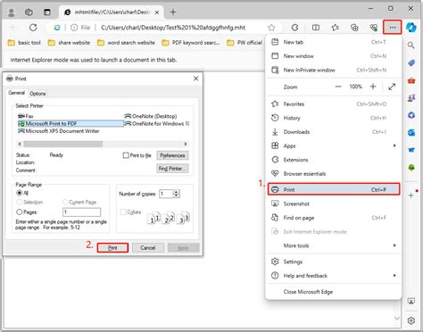 how to convert mht to pdf here are 4 useful ways