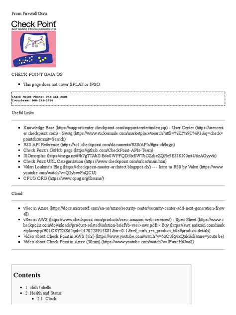 3checkpoint Commands Pdf Firewall Computing Routing