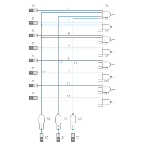 Input Multiplexer Multisim Live