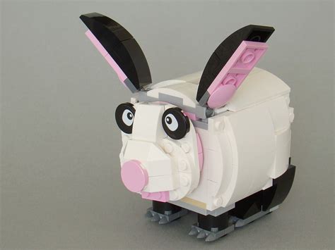 Lego Moc 40251 Rabbit By Tomik Rebrickable Build With Lego