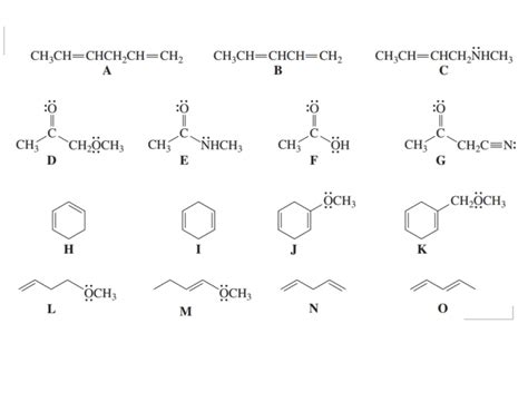 Solved A Which Of The Following Species Have Delocalized