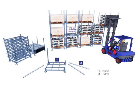 stacking racks flexibility and ease of use as main assets cln racking