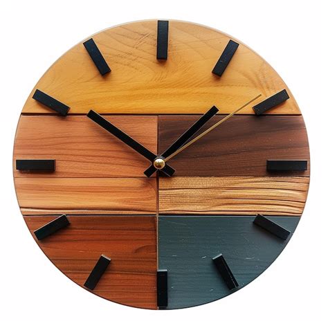 Wall Clock Time On White Background Premium Ai Generated Image
