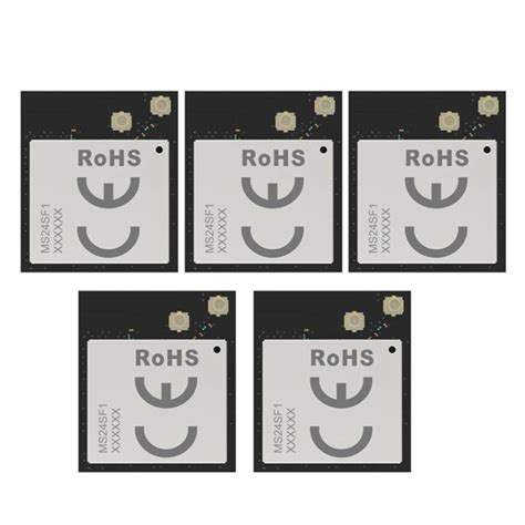 Rndo 5 Pcs Lora Nrf52840 Sx1262 Iot Module 146dbm 5km Long Range Pcb Ipex Lora Ble Module
