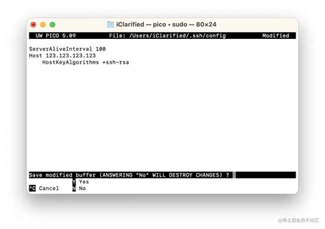 如何在mac上修复“no matching host key type found”在mac上如何解决“unable t 掘金