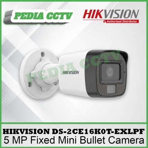 Promo Camera Outdoor Hikvision 5mp Ds2ce16h0t Itpf Turbo Hd Camera Diskon 23 Di Seller