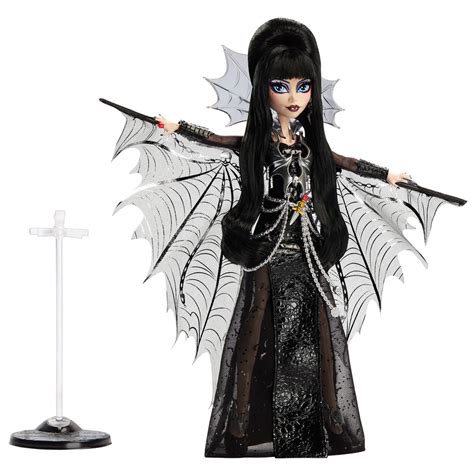 Monster High Skullector Elvira Mistress Of The Dark Doll Mattel