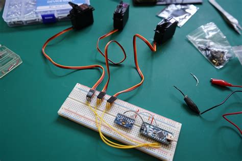 Arduino Project Gimbal 회로구성 및 프로그램 브레드 보드 잡동사니 편집자