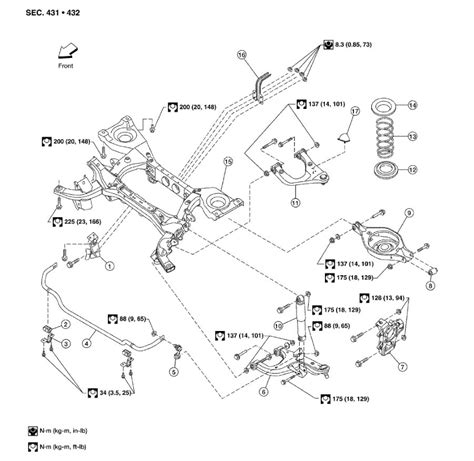 Torque Specs For Rear And Front Suspension