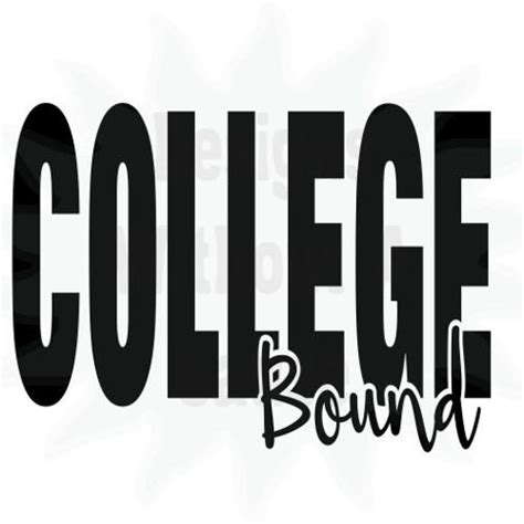 College Bound Svg Png Etsy