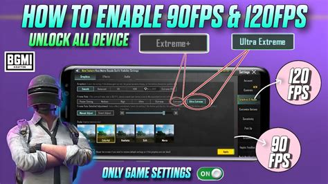 How To Unlock Fps Fps In BGMI How To Fix Lag BGMI Best Graphics Settings Guide YouTube