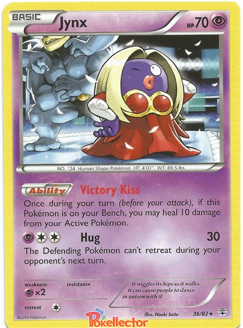 Jynx Generations Pokemon Card