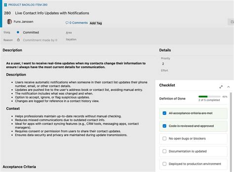 Azuredevops Devops Checklist Definitionofdone Softwaredevelopment Agile Projectmanagement