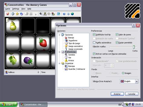 Concentration The Memory Games By Galleus Associative Play Screen Shot