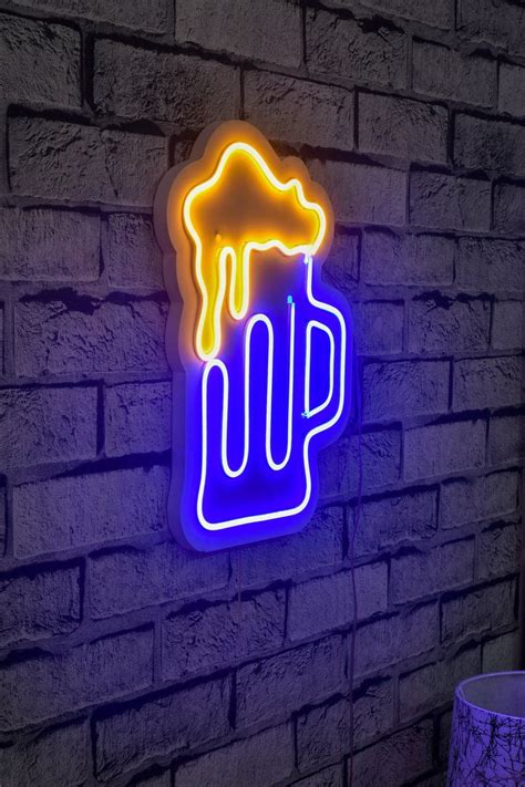 138 Novelty Beer Glass Led Neon Sign Wall Décor Michaels
