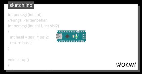 Luas Bangun Datar Wokwi Esp32 Stm32 Arduino Simulator