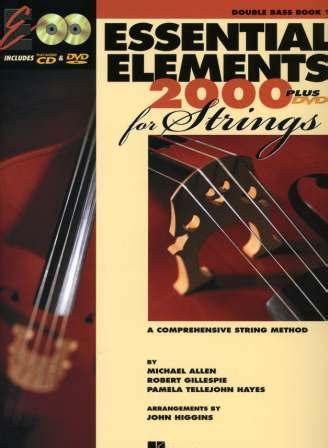 Essential Elements For Strings Double Bass Book Beginner Lemur Music