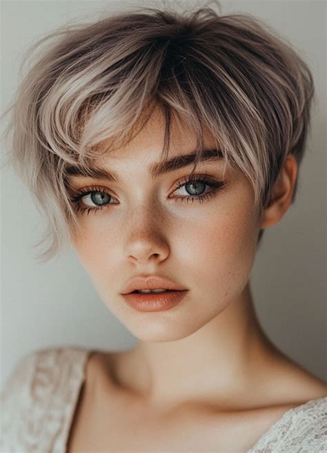 20 Messy Pixie Hairstyles For A Carefree Look Soft Smoky Pixie