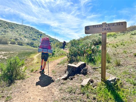 Backpacking The Trans Catalina Trail Dzvzch