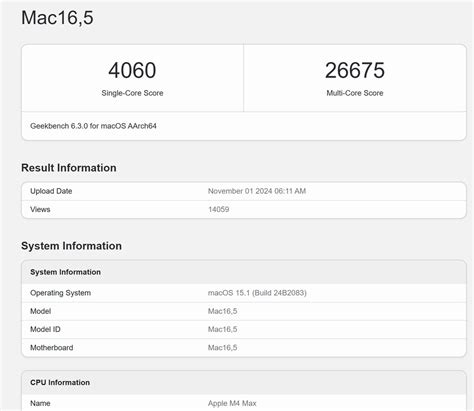 Apple M4 Max CPU Faster Than Intel And AMD In 1T NT Benchmarks TechPowerUp