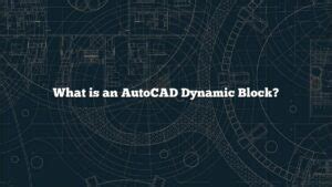 What Is An AutoCAD Dynamic Block CADtuto Com