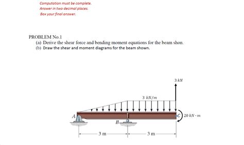 Solved Computation Must Be Complete Answer In Two Decimal Chegg