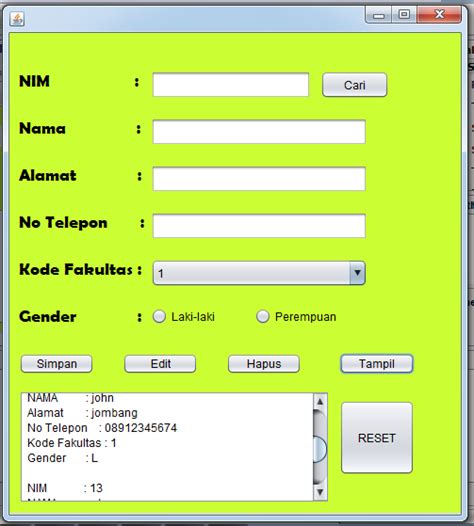 Blog Berbagi Modul Ix Koneksi Postgresql Pada Java Di Netbeans