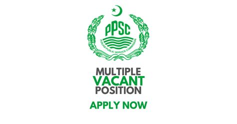 Ppsc Punjab Public Service Commission Jobs April 2025
