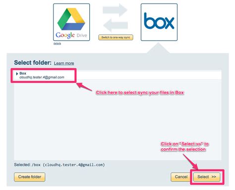 How To Sync Google Drive And Box CloudHQ Support