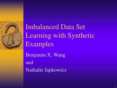 Ppt Imbalanced Data Set Learning With Synthetic Examples Powerpoint Presentation Id1357321
