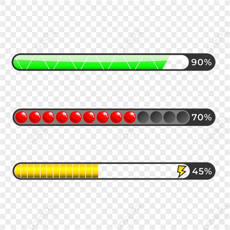 진행률 표시줄 게임 일러스트 Ui 아이콘 타원형 긴 막대ui길다 Png 일러스트 무료 다운로드 Lovepik