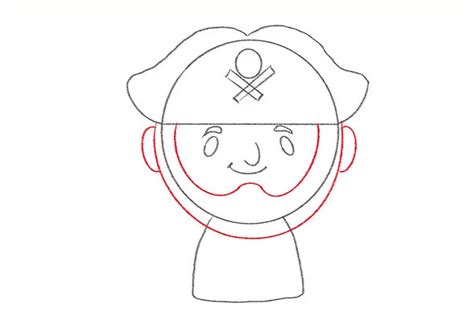 آموزش تصویری نقاشی دزد دریایی کودکانه آموزش تصویری