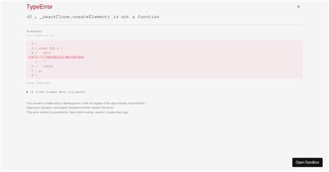 React Clone Codesandbox