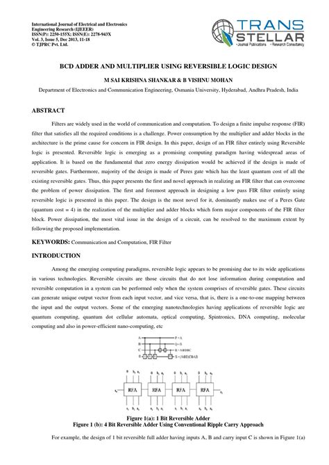 2 Bcd Adder Full By Transtellar Publications Issuu