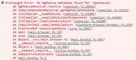 Typescript Switching From Angular 4 To 5 Causing Uncaught Error No