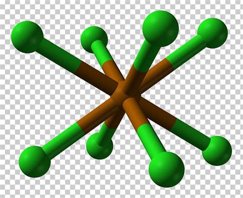 Polonium Dichloride Curie Crystal Structure Space Filling Model Png