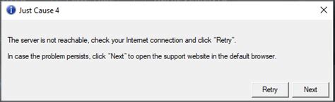 The Server Is Not Reachable Error Rjustcause