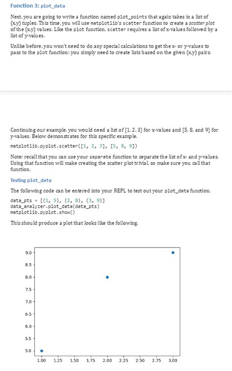 Solved Function 3 Plotdata Next You Are Going To Write A