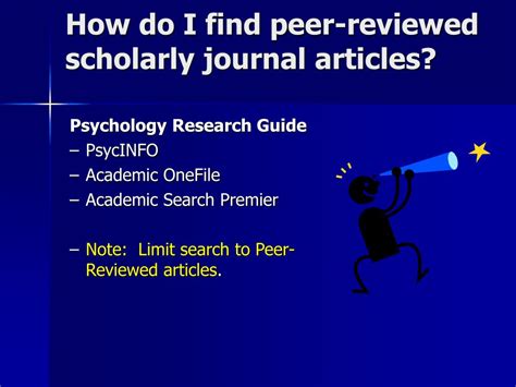 Ppt Peer Reviewed Scholarly Journals Powerpoint Presentation Free Download Id498169