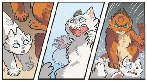 Warrior Cats Graphic Novel Cloudpaw And Fireheart Warrior Cats