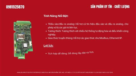 Analog Inputoutput Interface Card Fuji Opc Aio LtthẢo 040625mp4