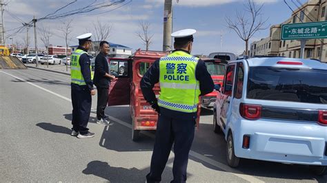 宁夏海原交警集中整治老年代步车 中国交通网 Traffic in China