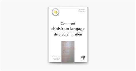 ‎comment Choisir Un Langage De Programmation By Thomas Pornin On Apple Books