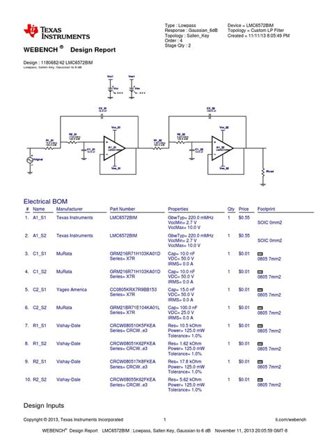 Low Pass Filter Design Pdf Low Pass Filter Bandwidth Signal