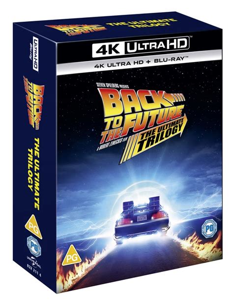 Back To The Future The Ultimate Trilogy 4k Uhd Blu Ray Płyta Blu Ray