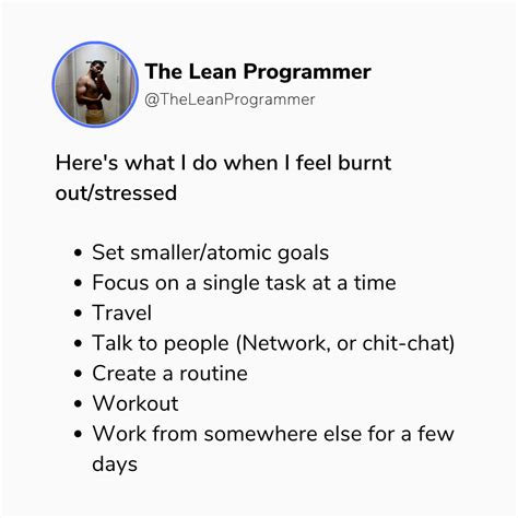 Tuhin Mitra On Linkedin Burnout Is A Common Thing Among All Programmers These Are The Excellent