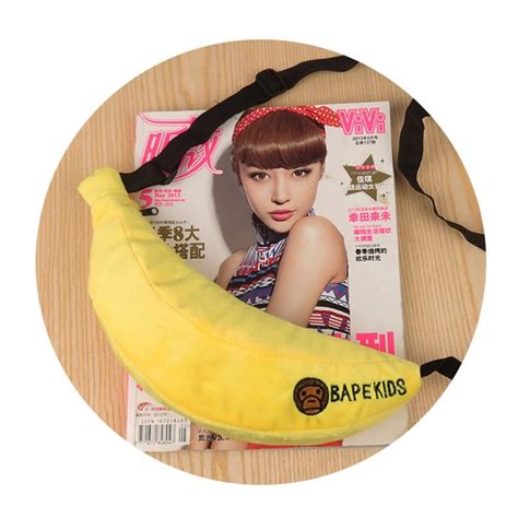 Badubg Детска чантичка `Банан` за малки деца момчета и момичета