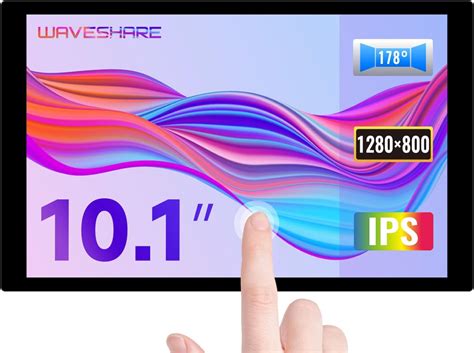 Amazon Com Waveshare Inch Capacitive Touch LCD IPS Display Resolution HDMI