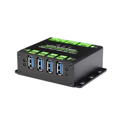 Buy Waveshare Industrial Grade Usb Hub Online At Robu In